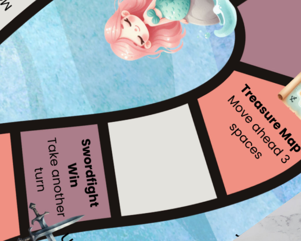 Pirate Board Game Printable – DIY Party Mom