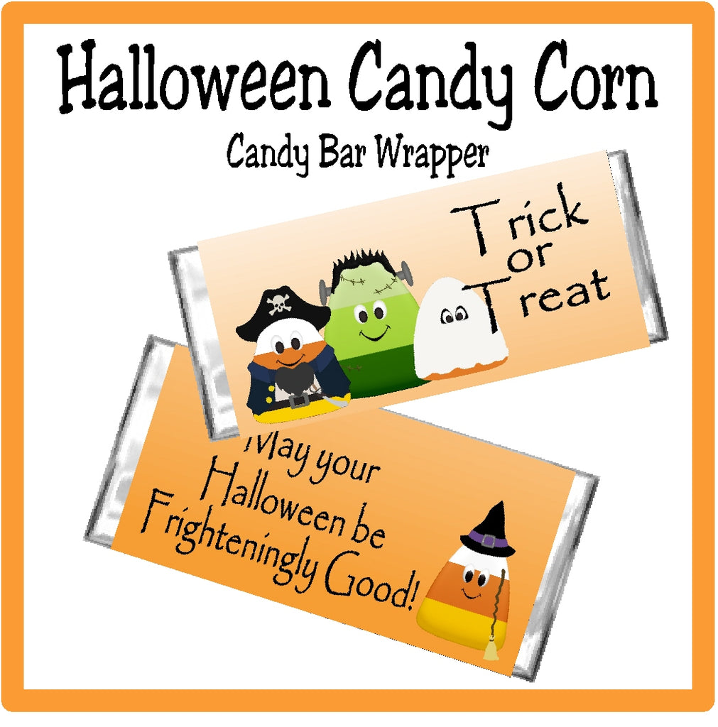 Candy Corn Halloween Party Printable Set – DIY Party Mom