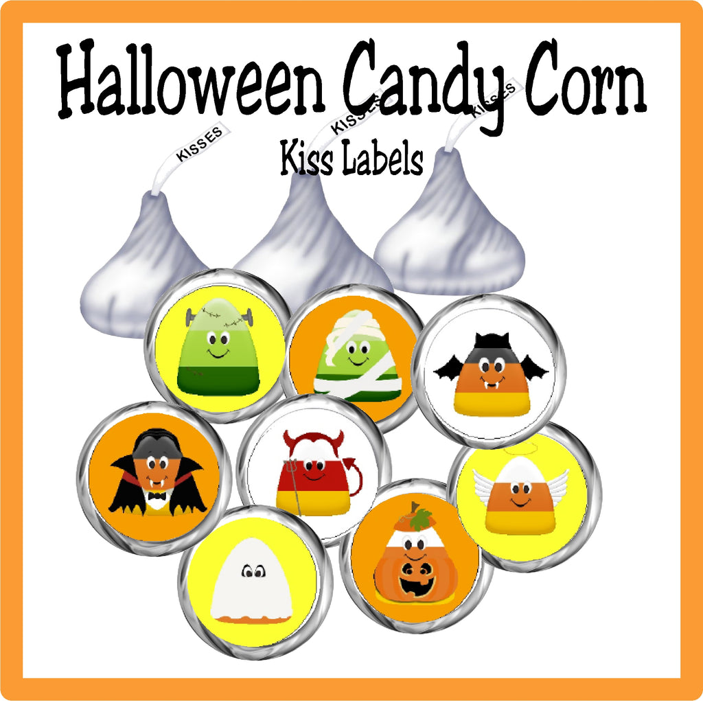 Candy Corn Halloween Party Printable Set – DIY Party Mom