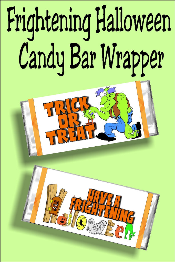 Halloween Candy Bar Wrapper Printable Set – DIY Party Mom