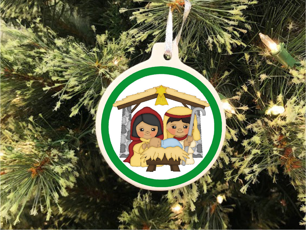 Nativity Christmas Ornament – DIY Party Mom