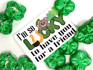 Lucky Friend St Patricks Day Bag Topper – DIY Party Mom