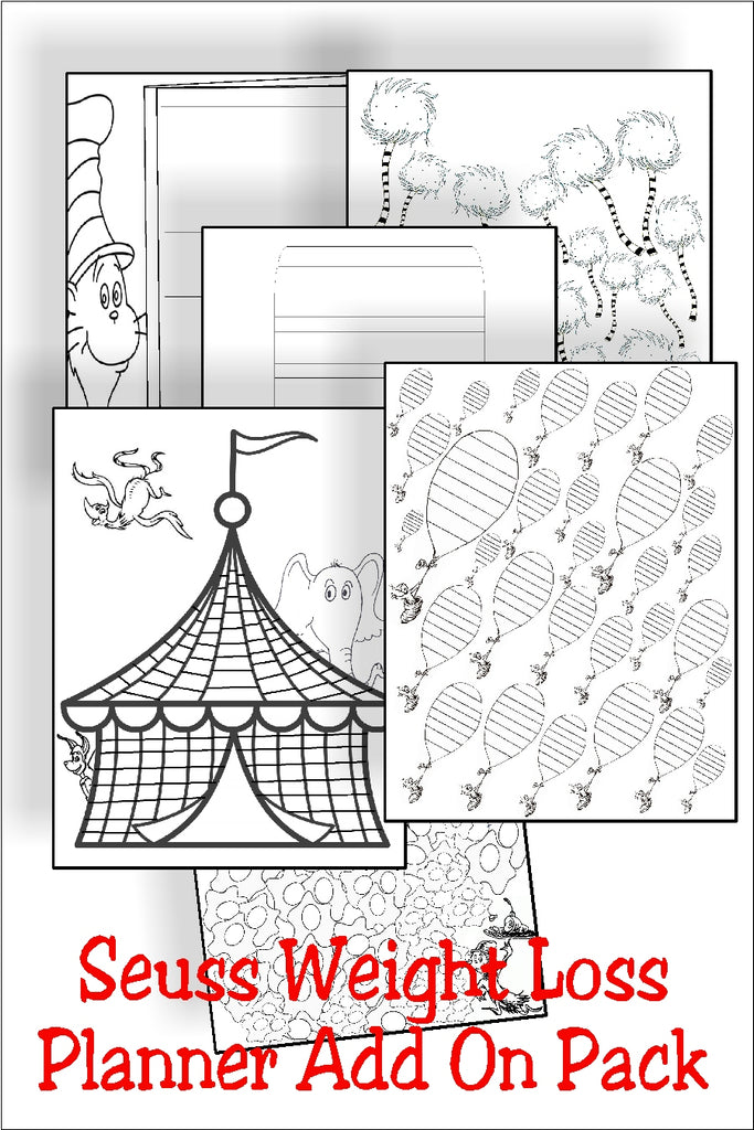 Dr Seuss Month Planner Printable – DIY Party Mom