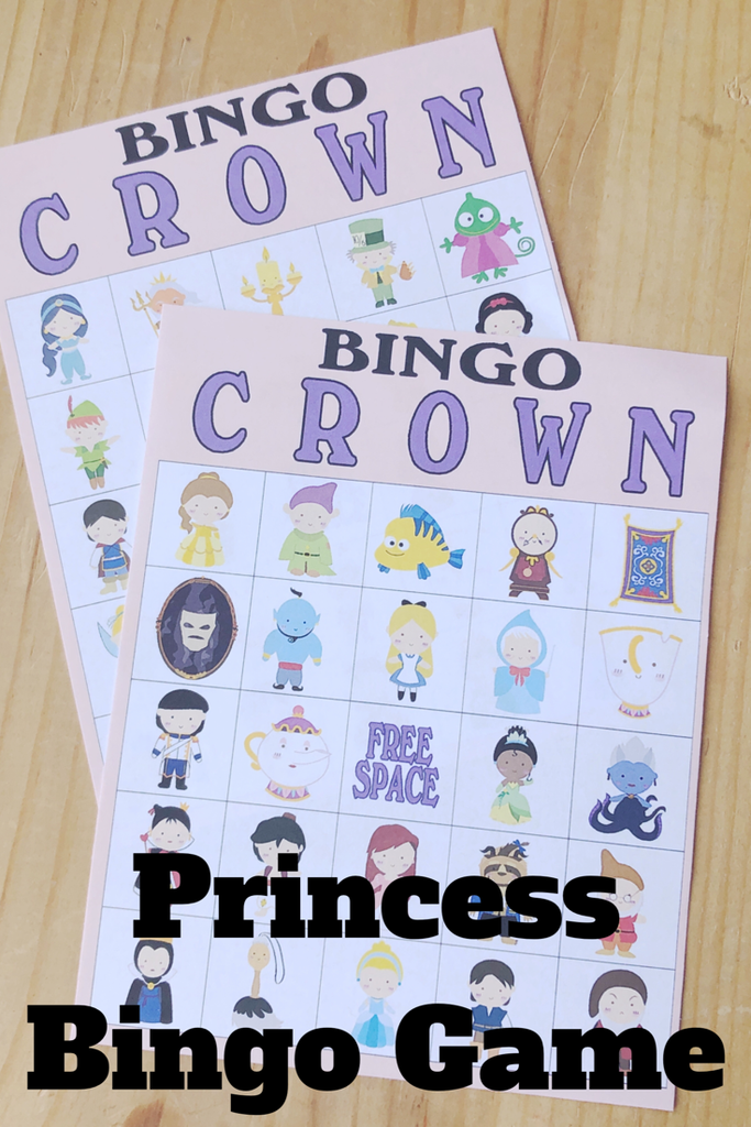 Printable Princess Bingo Cards Amazon.com: 24 Players Birthday Party