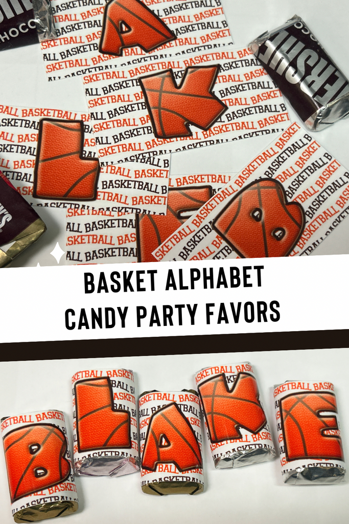 Basketball Alphabet Hershey Candy Bar Wrapper Printable – DIY Party Mom
