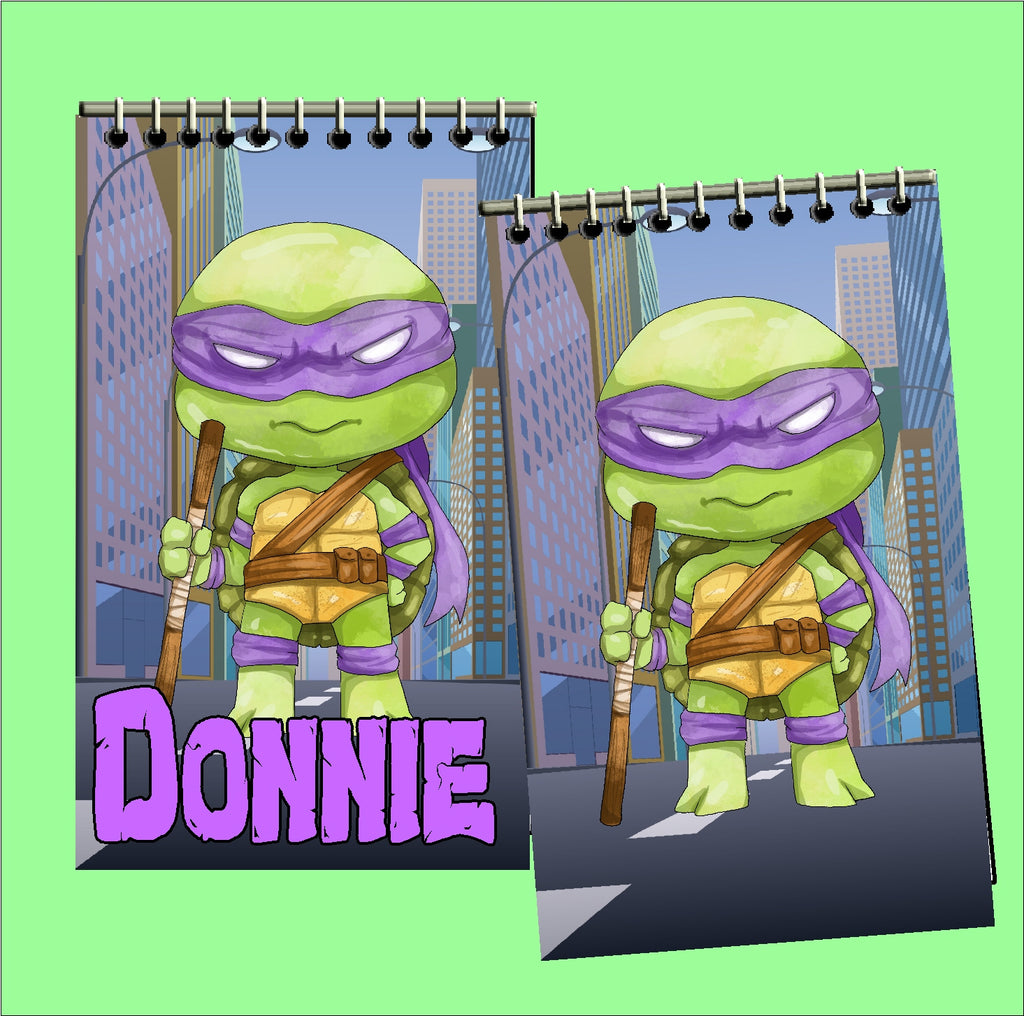 Teenage Mutant Ninja Turtles Personalized Notebooks – DIY Party Mom