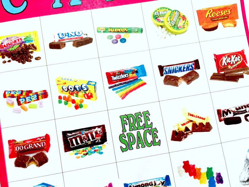 Candy Bingo Game Printable – DIY Party Mom