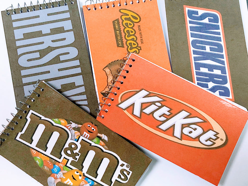 Chocolate Candy Bar Notebooks – DIY Party Mom