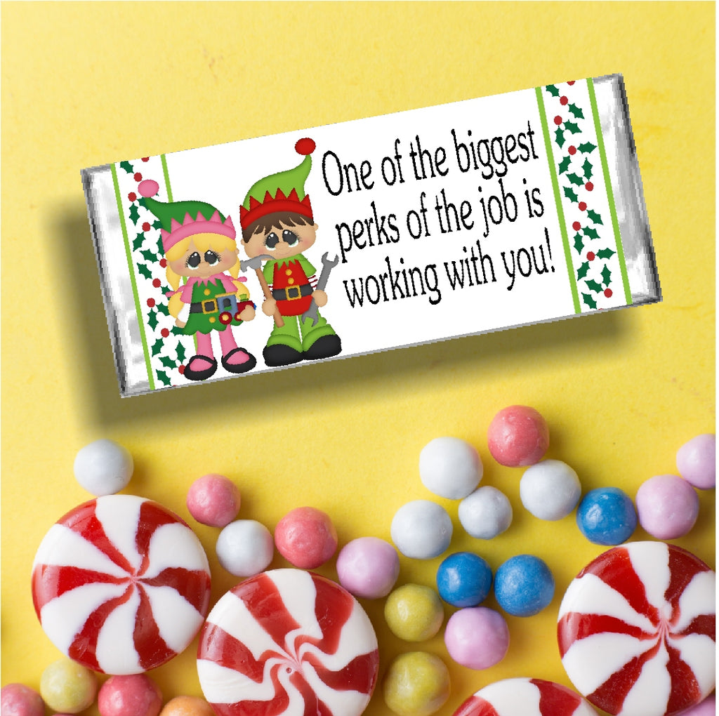 Christmas Co-Worker Candy Bar Wrapper Printable – DIY Party Mom