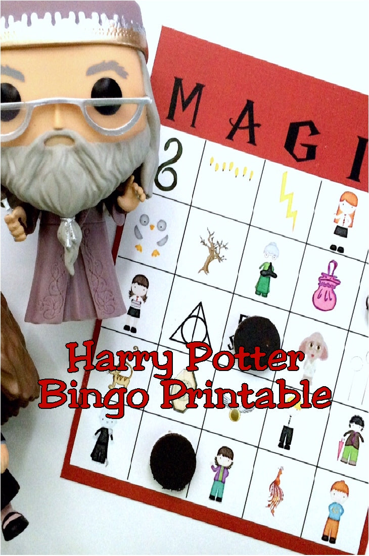 Harry Potter Printable Bingo Game – DIY Party Mom