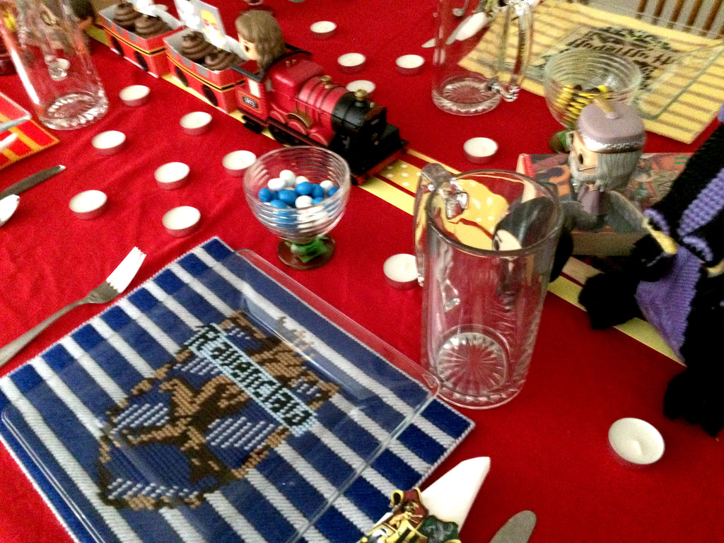 Ravenclaw House Logo Plastic Canvas Pattern – DIY Party Mom