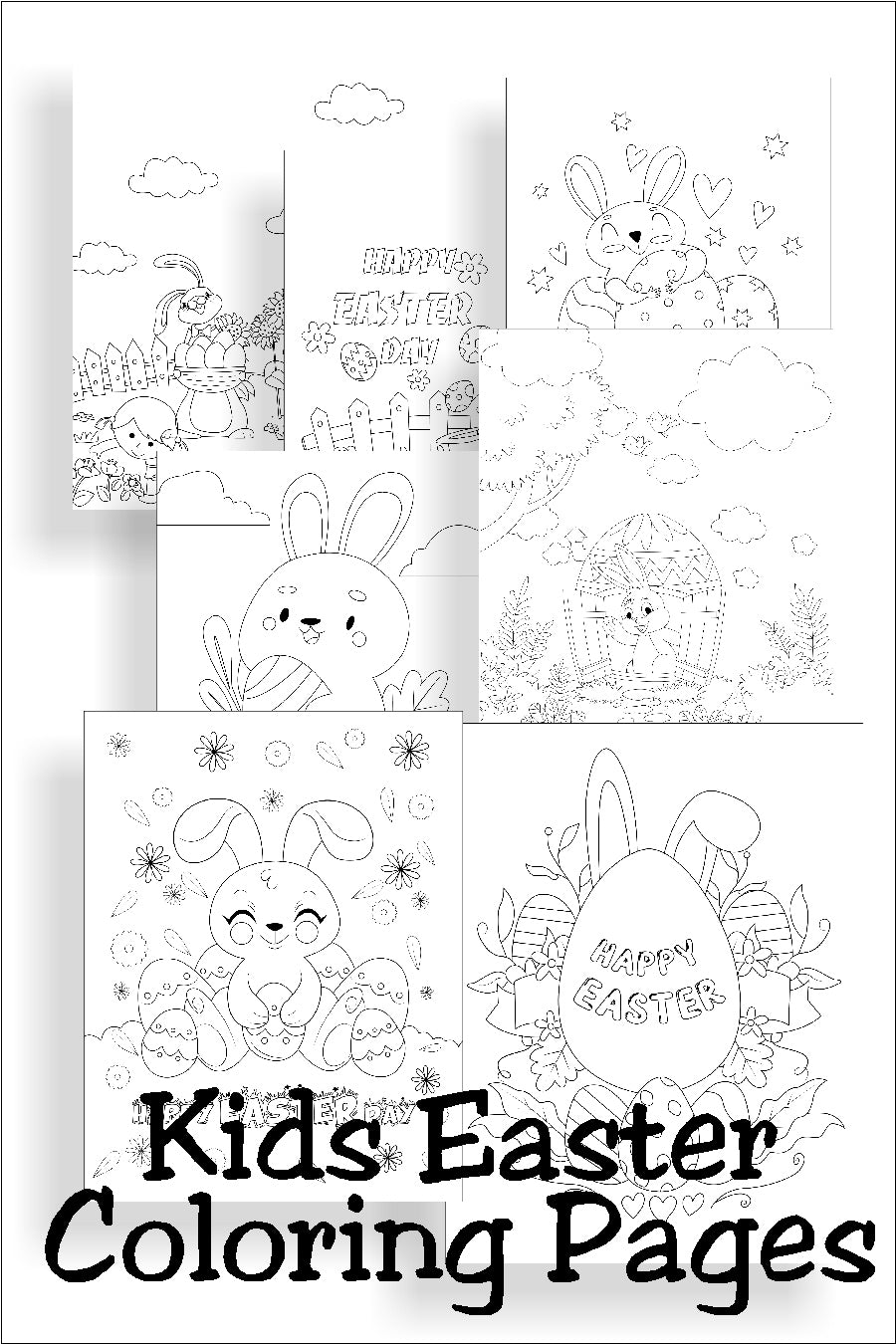 easter coloring pages for toddlers printable