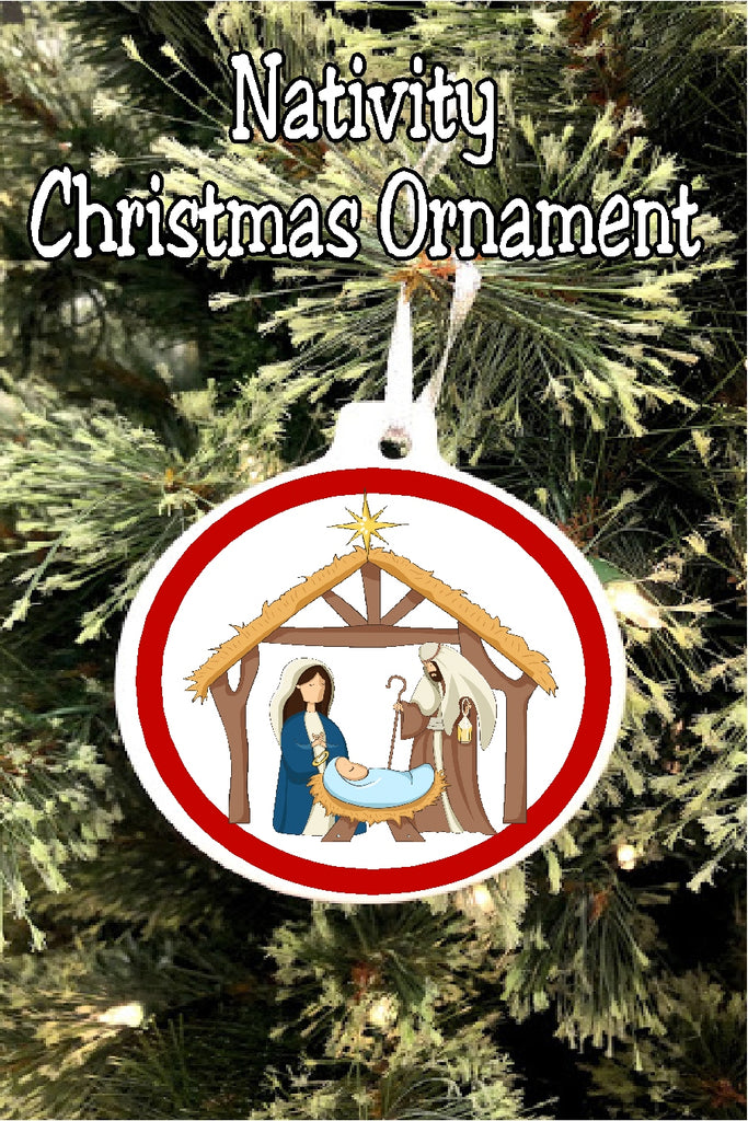 Nativity Christmas Ornament – DIY Party Mom