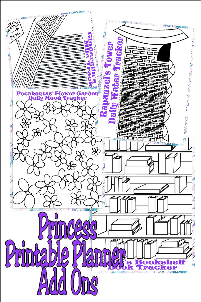 Princess Daily Planner Calendar – DIY Party Mom