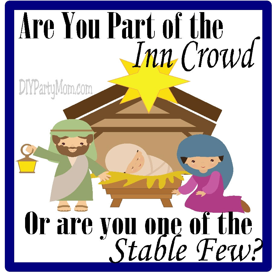 The Stable Few Christian Printable – DIY Party Mom