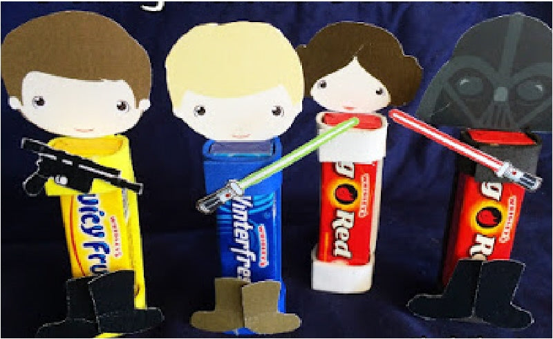 Star Wars Gum Head Printable Party Favor Treats – DIY Party Mom