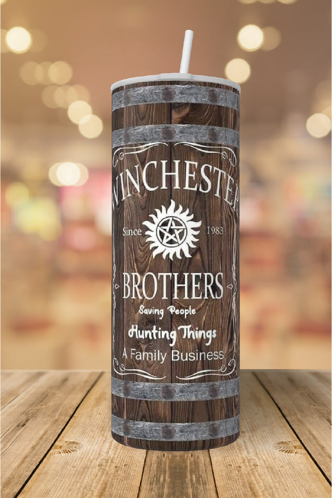 Supernatural Winchester 20 ounce Tumbler *108 – DIY Party Mom