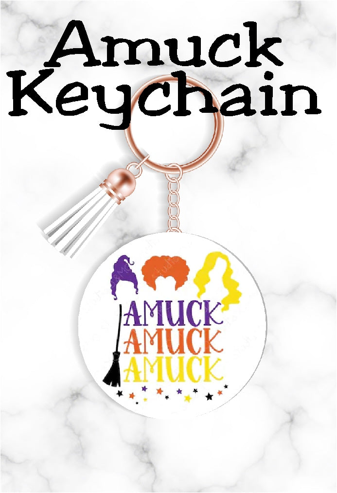 Hocus Pocus Amuck Keychain – DIY Party Mom