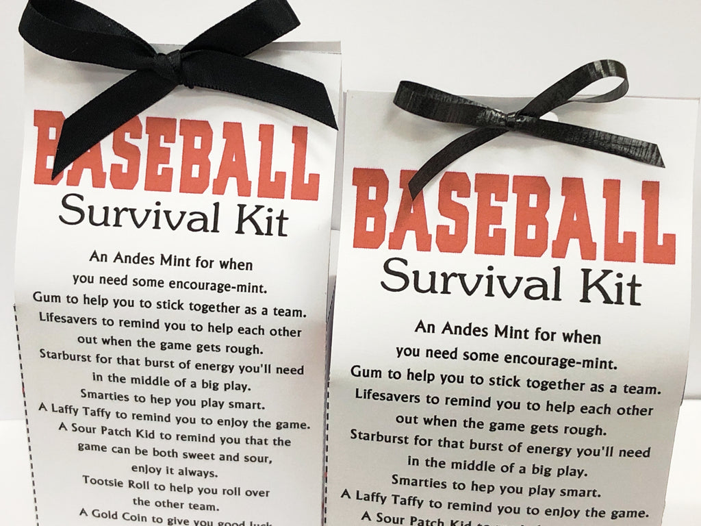 Baseball Survival Kit – DIY Party Mom